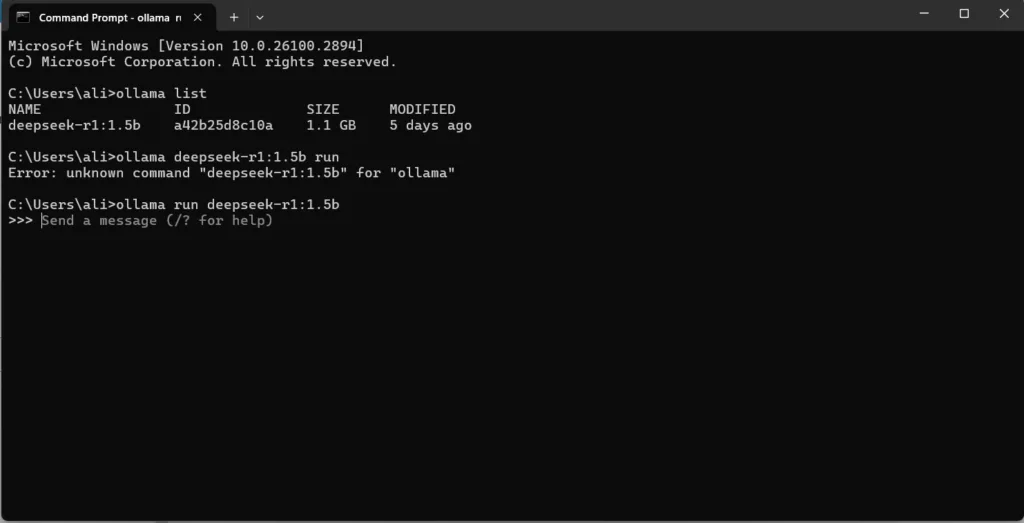 نحوه استفاده از DeepSeek به صورت لوکال در کامپیوتر